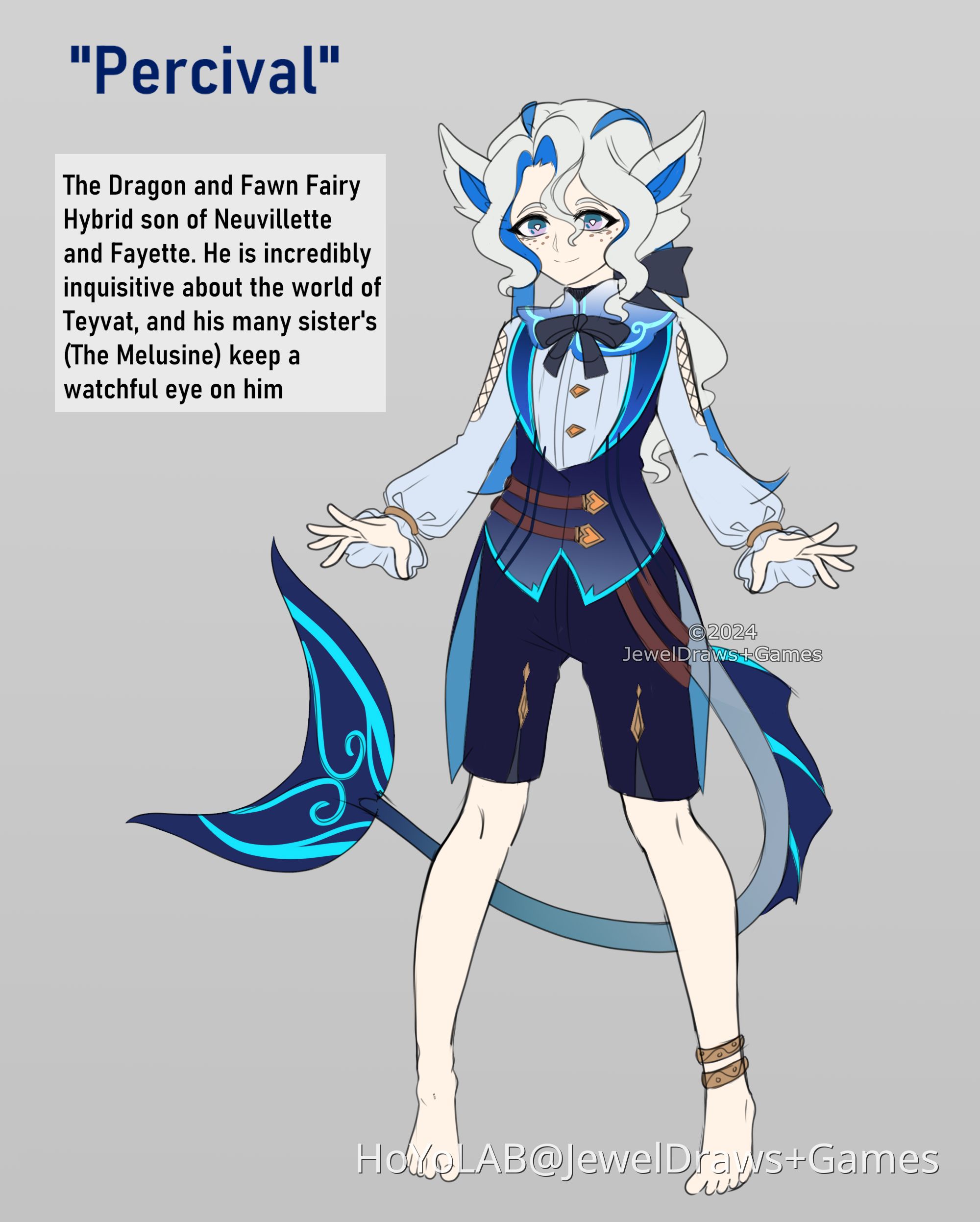 [Genshin Impact OC] Percival (WIP)!!! Genshin Impact | HoYoLAB