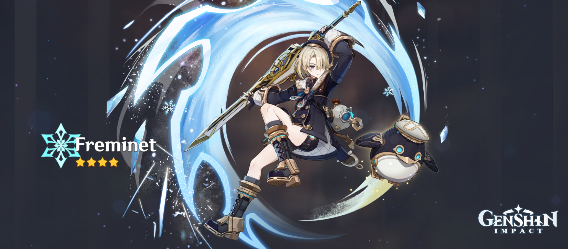 first copy of Freminet and c2 mona in Standard Banner Genshin Impact ...