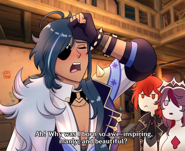 Kaeya memes ️🩵 Genshin Impact | HoYoLAB