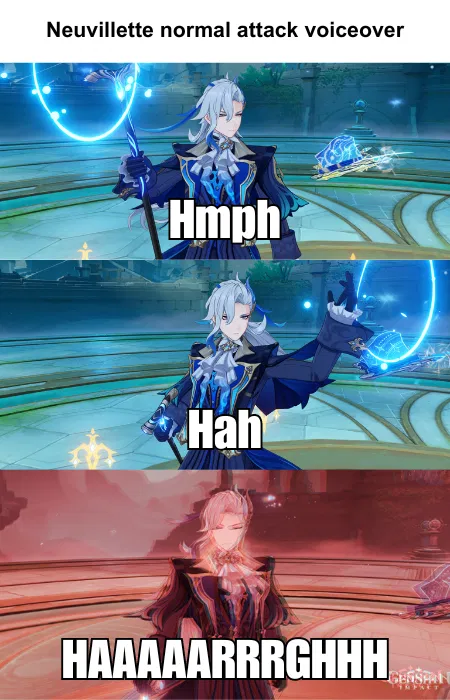 Neuvillette Meme Genshin Impact Hoyolab