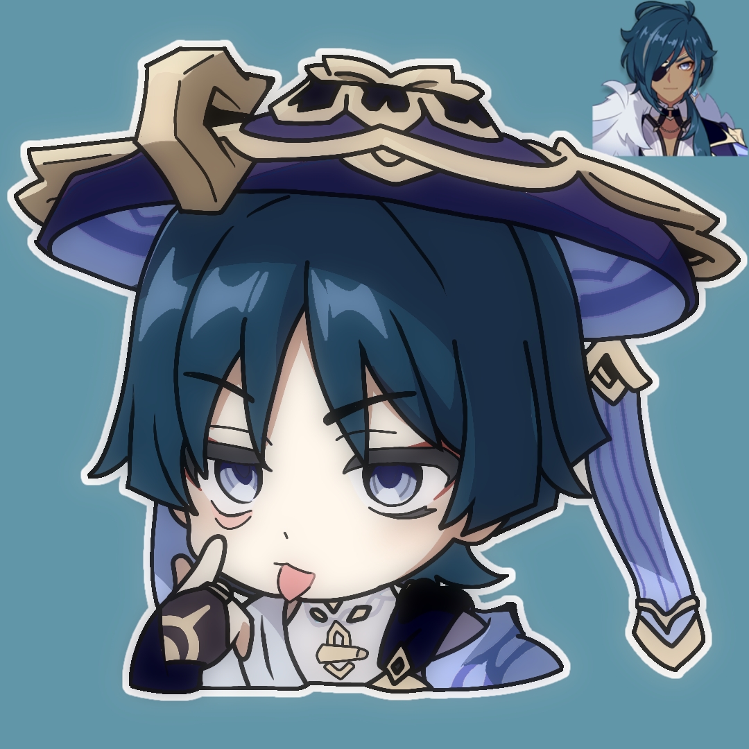 Color swap for Badge #2 - Wanderer ver. Genshin Impact | HoYoLAB