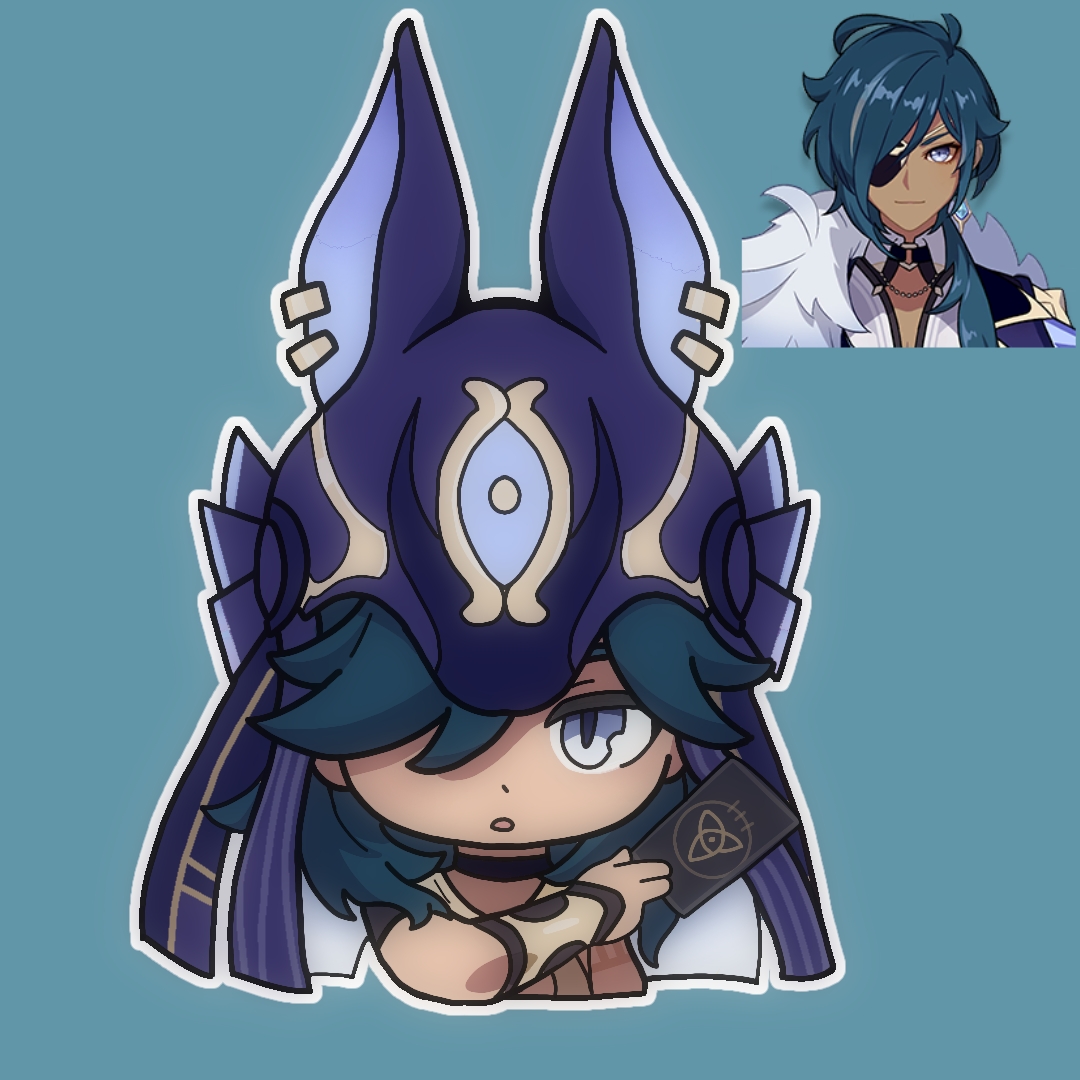 Color swap for Badge #2 - Cyno Ver. Genshin Impact | HoYoLAB