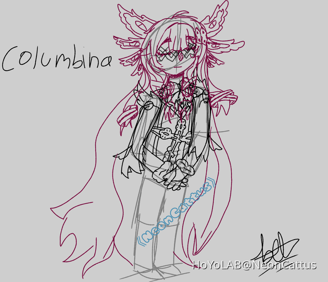 Columbina Original design WIP Genshin Impact | HoYoLAB