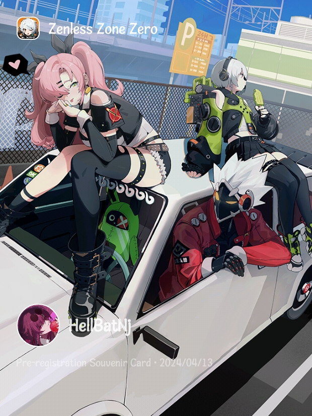 Completed Pre registration successfully Zenless Zone Zero | HoYoLAB