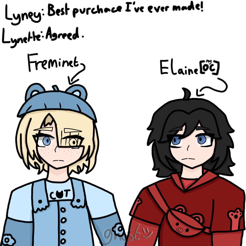 Fremi and My OC Genshin Impact | HoYoLAB