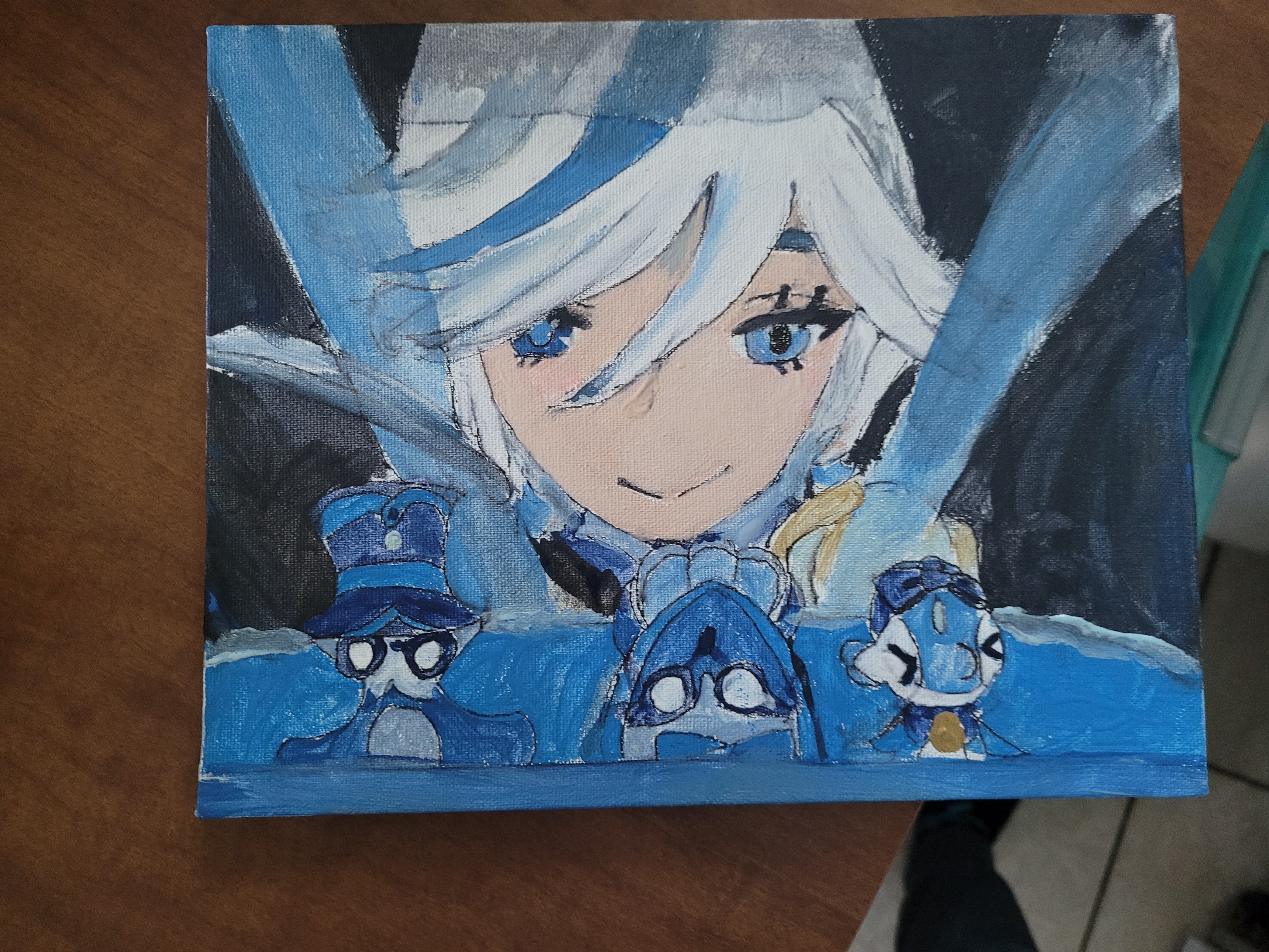 Furina burst painting Genshin Impact | HoYoLAB