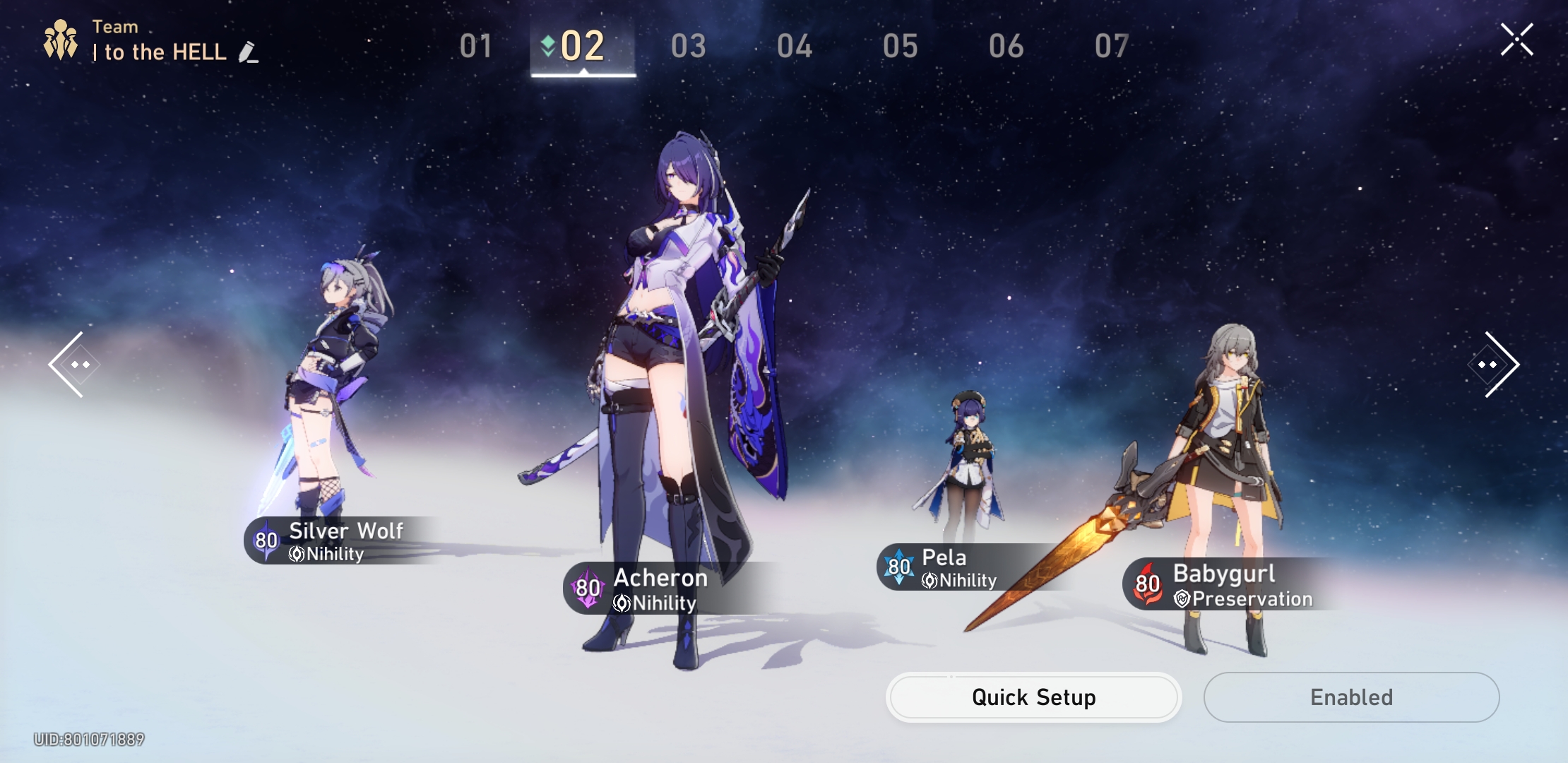 How's F2P Acheron Team looks like.. Honkai: Star Rail | HoYoLAB