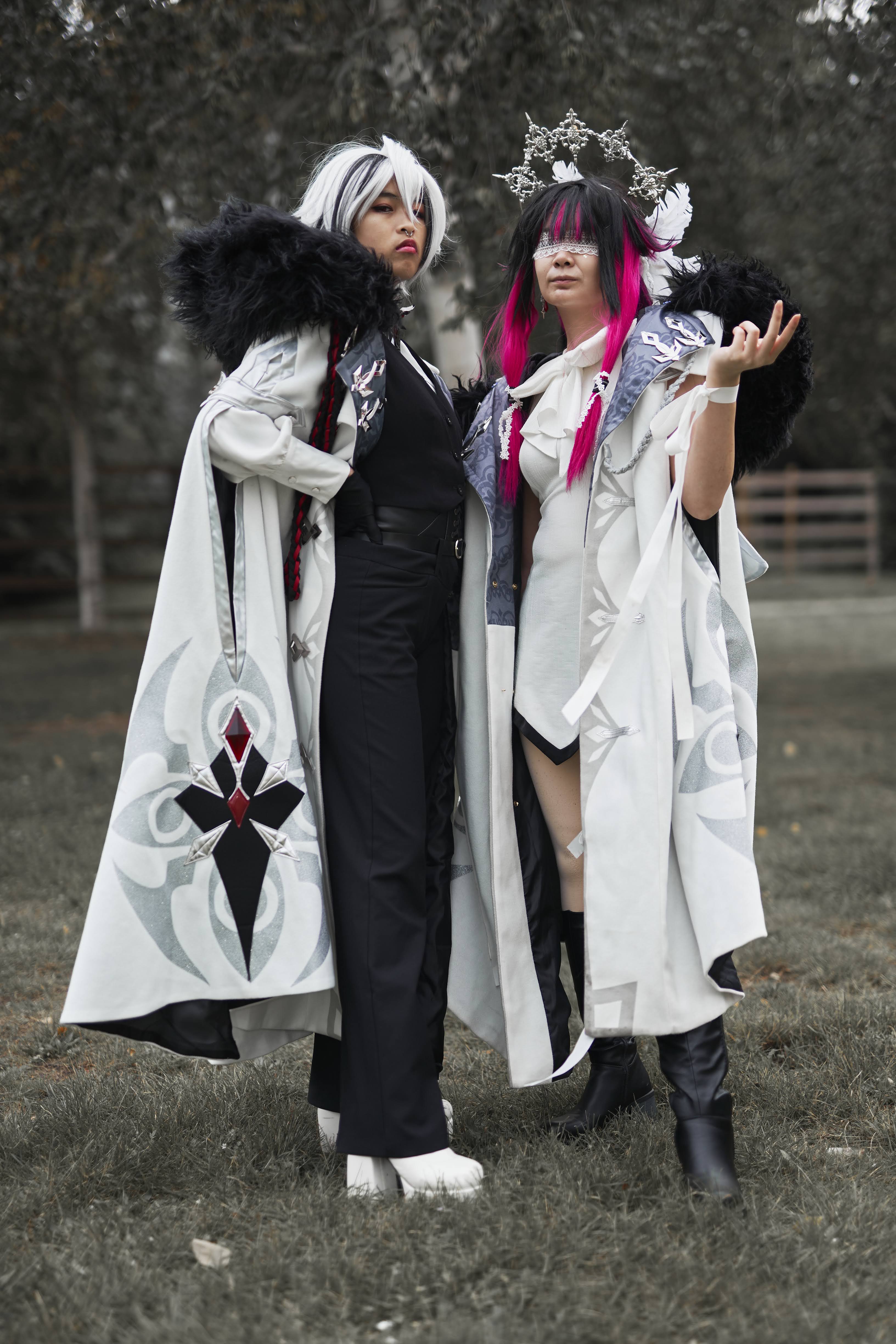 Arlecchino x Columbina waiting room cosplay Genshin Impact | HoYoLAB