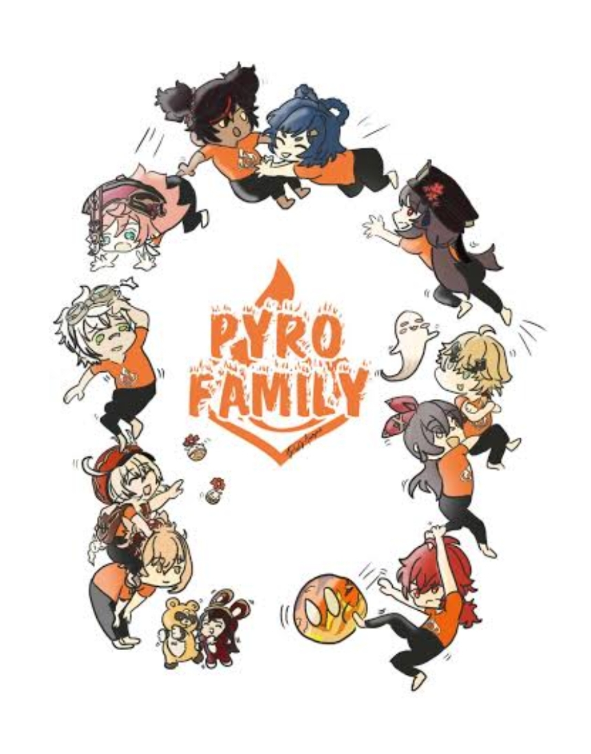Meet the Pyro Family Genshin Impact | HoYoLAB