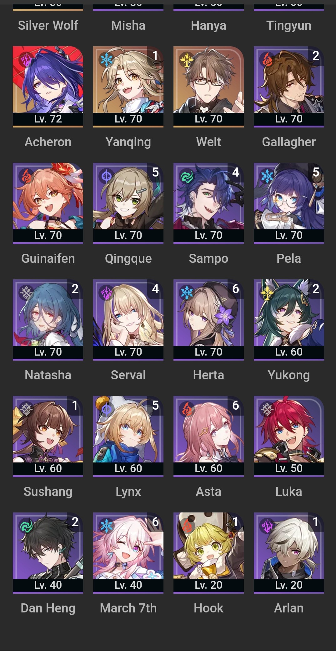 Any team ideas for Acheron? Honkai: Star Rail | HoYoLAB