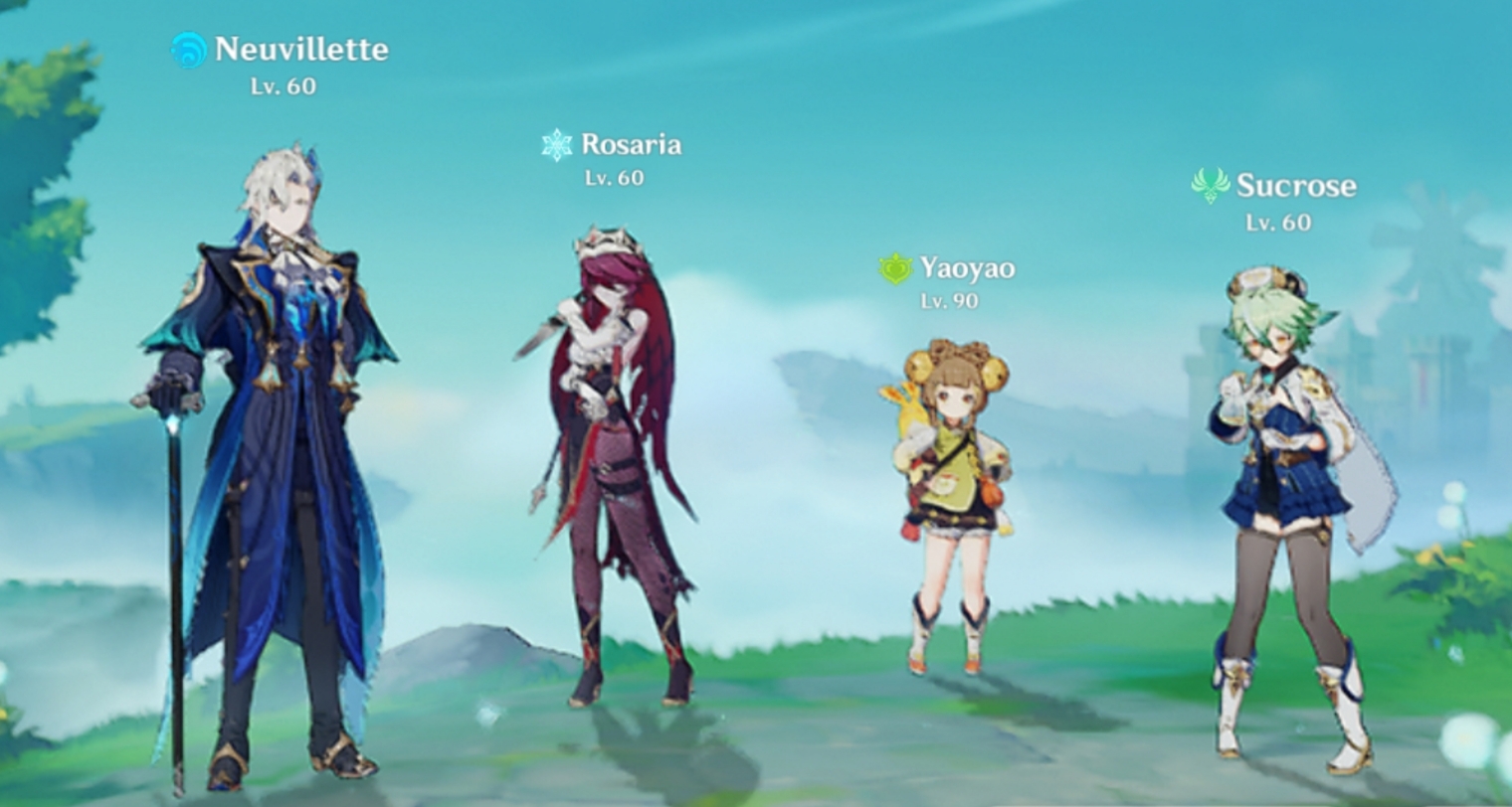 Can some Good soul help me with Team comp and team rotation T.T Genshin ...