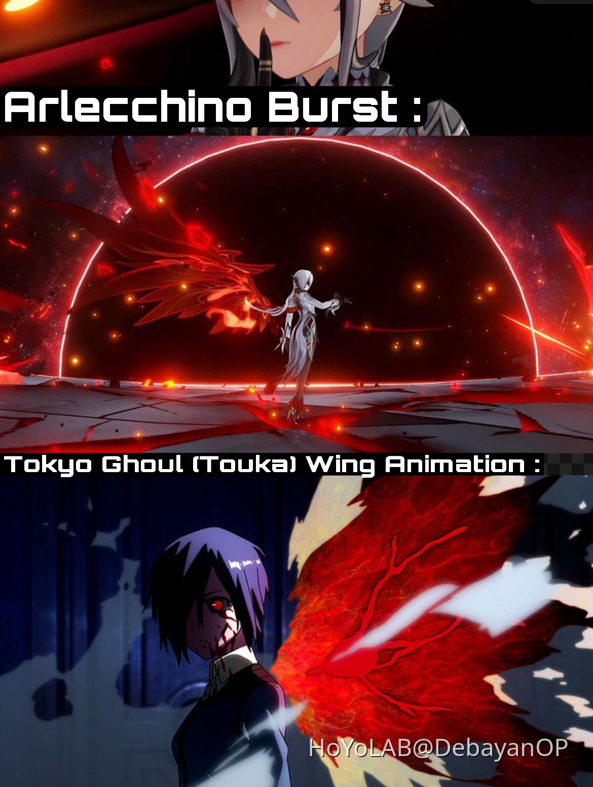 Arlecchino Elemental Burst Reference!? 🤫🤫 Genshin Impact | HoYoLAB