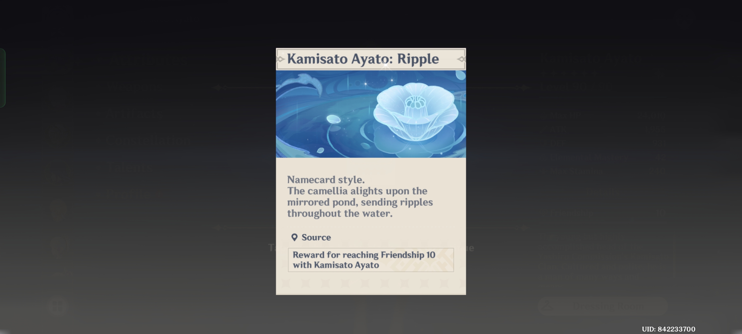 Kamisato Ayato: Ripple 🌸🥳 Genshin Impact | HoYoLAB