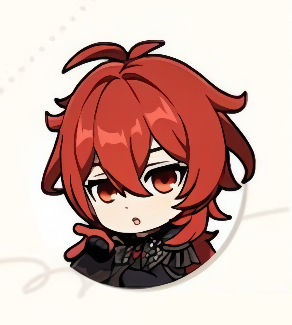 A *SECOND* Diluc sticker?? Genshin Impact | HoYoLAB