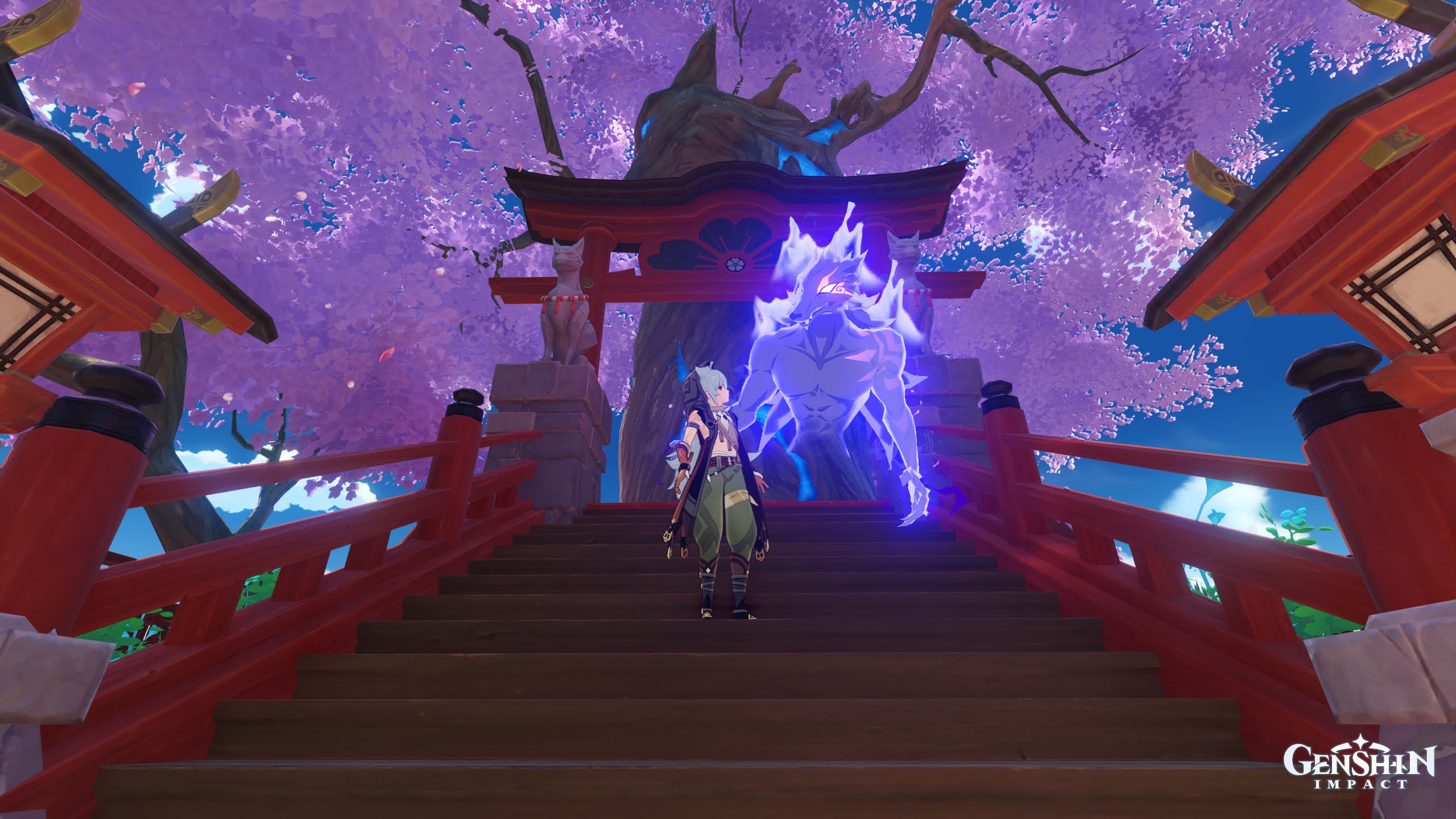 A Visit Under the Sakura Tree Genshin Impact | HoYoLAB