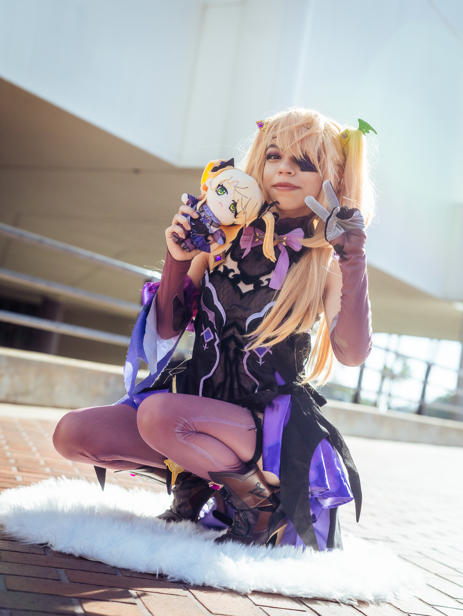 Fischl Cosplay!💜⚡️🦇 Genshin Impact | HoYoLAB