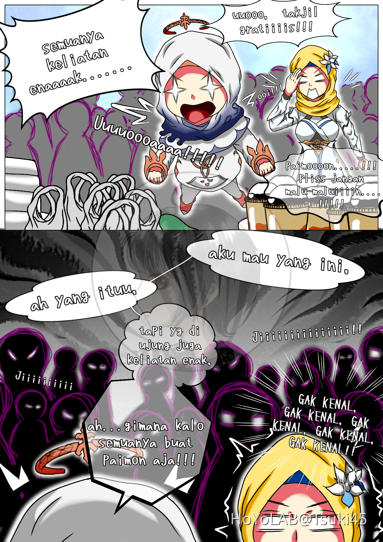 Ramadhan with paimon be like versi jadi Genshin Impact | HoYoLAB