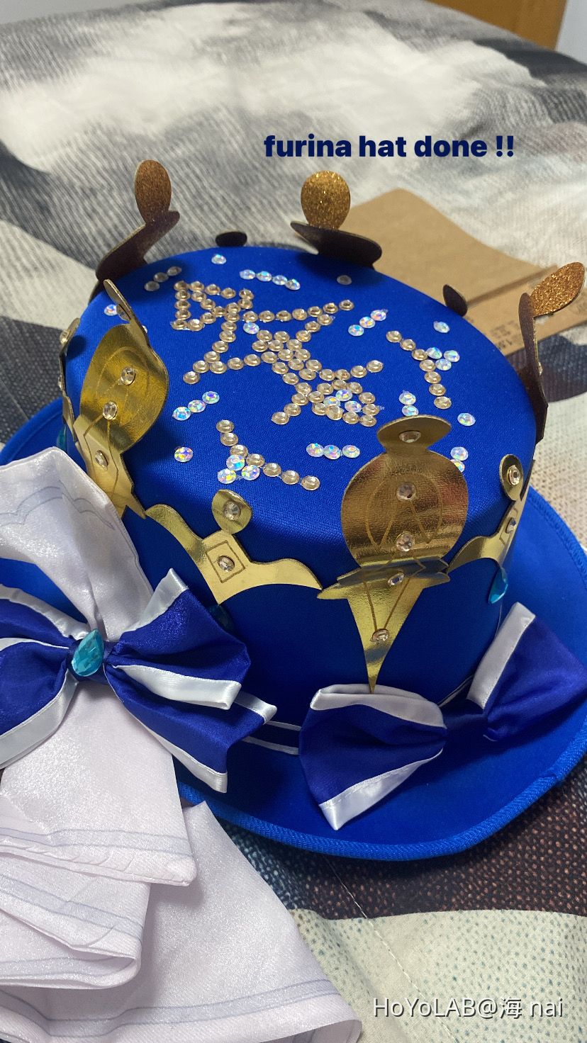 i decorated my furina hat !! Genshin Impact | HoYoLAB