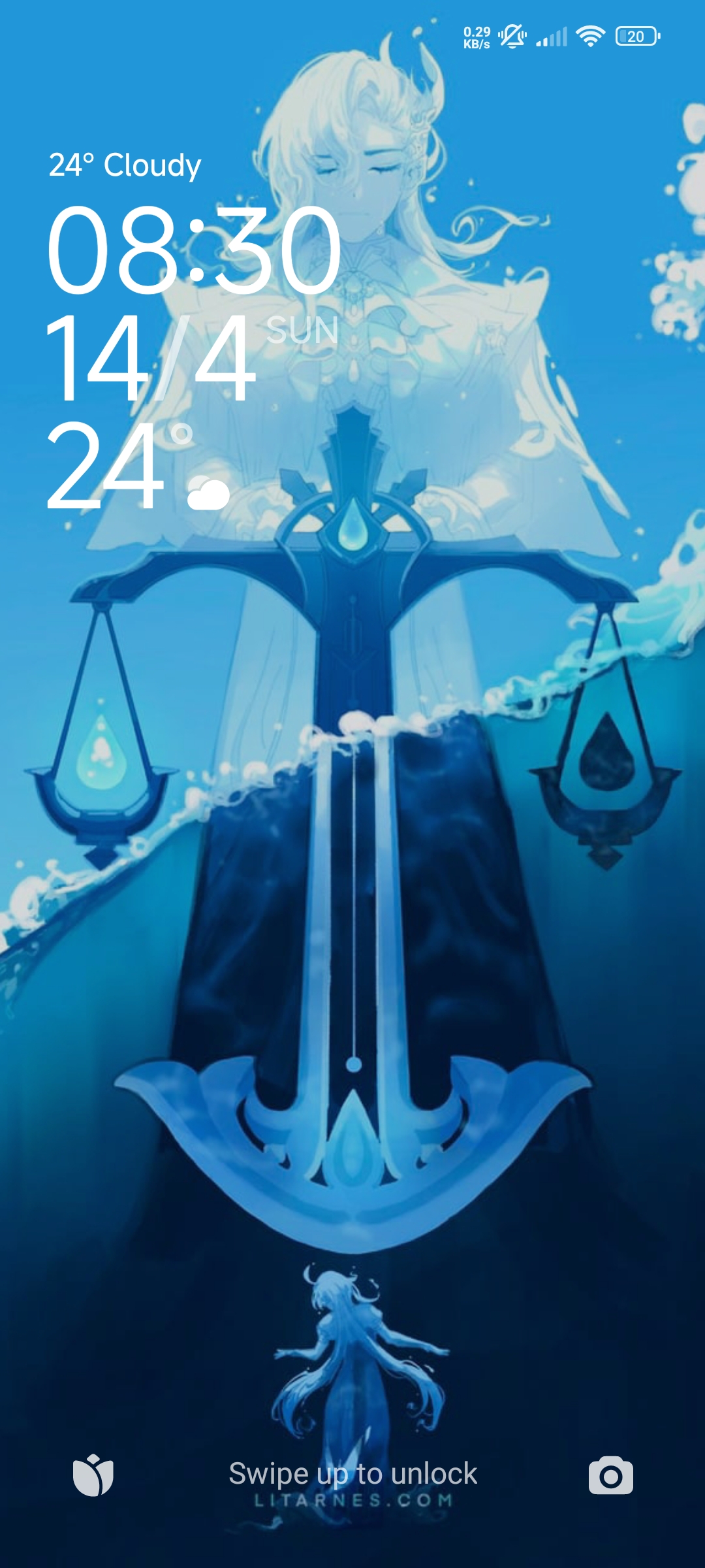 Drop down your Lock screen wallpaper.. Let's exchange.. 😏 Genshin Impact | HoYoLAB