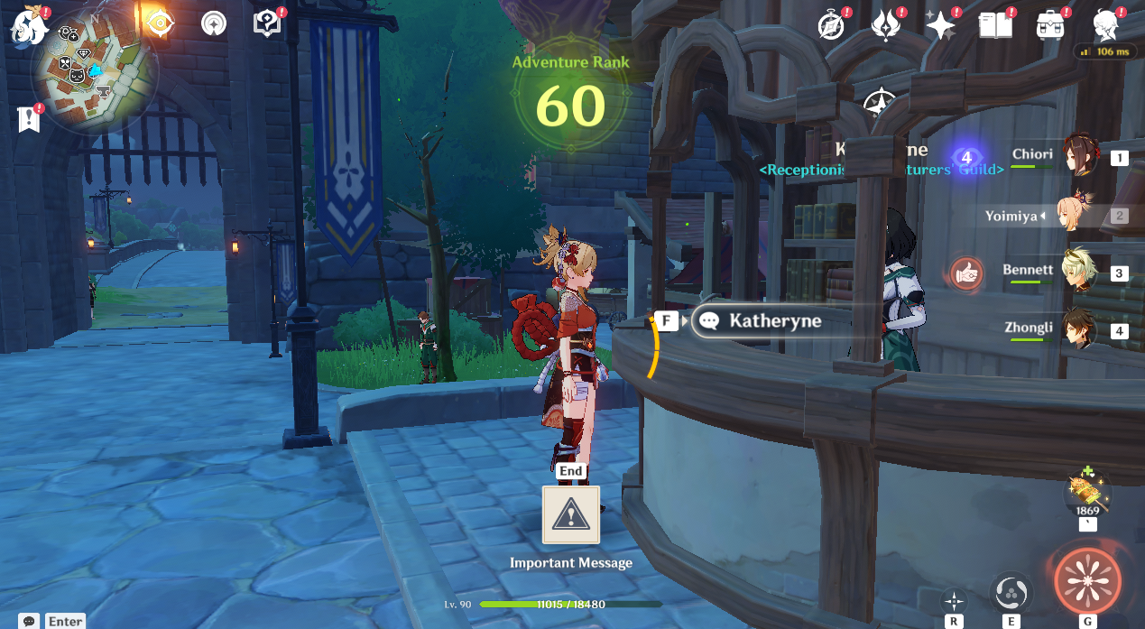 Adventure Rank 60 jumpscare Genshin Impact | HoYoLAB