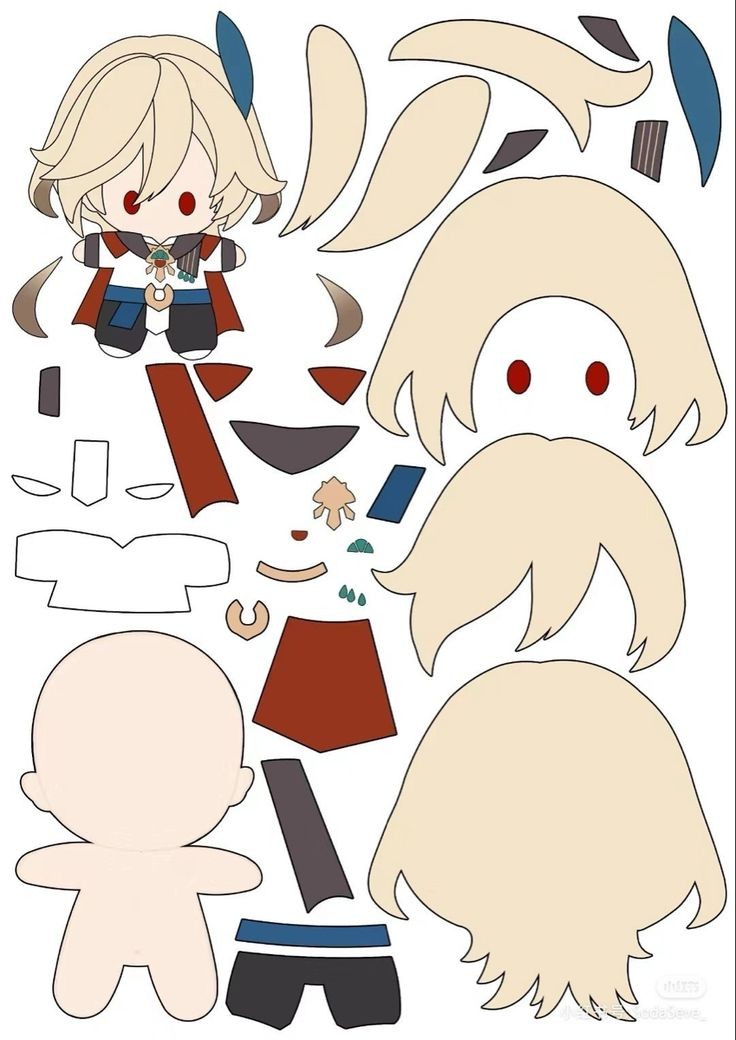 Kaveh paper doll Genshin Impact | HoYoLAB
