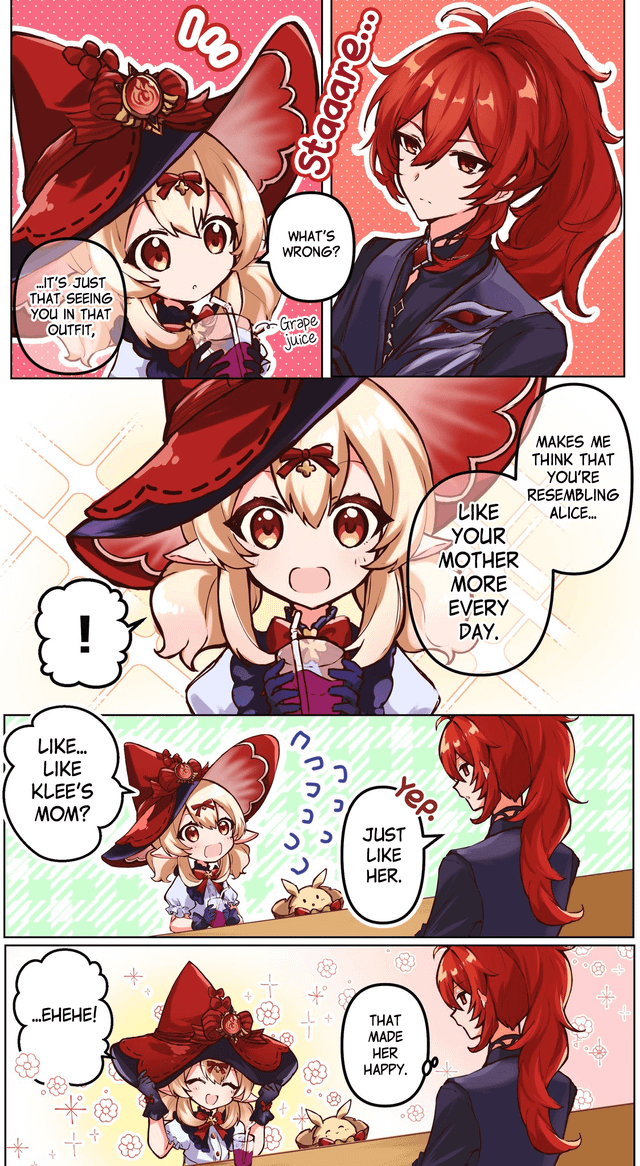 Klee skin comic Genshin Impact | HoYoLAB