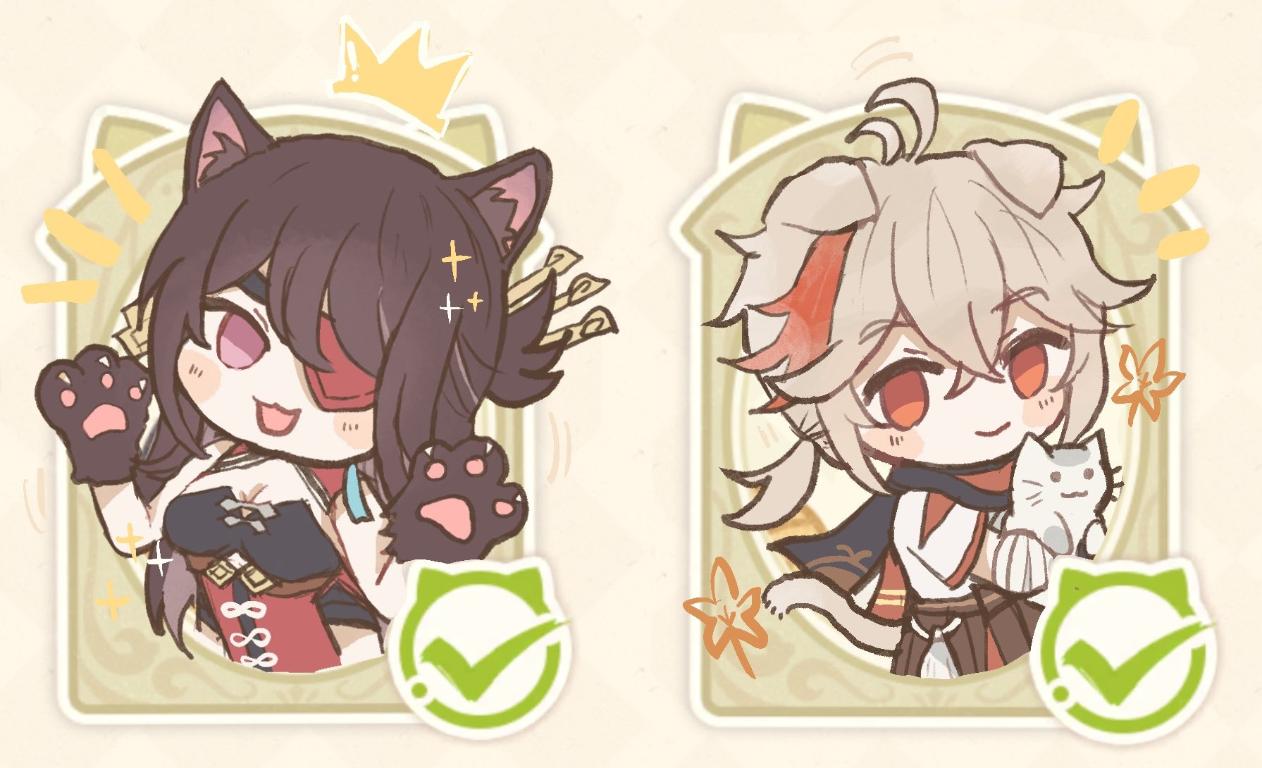 Parody from cat event Genshin Impact | HoYoLAB