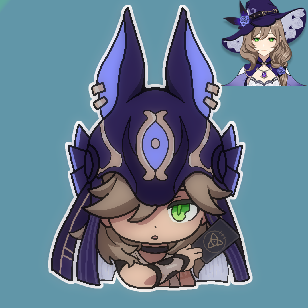 Color swap for badge #3 - Cyno Ver. Genshin Impact | HoYoLAB