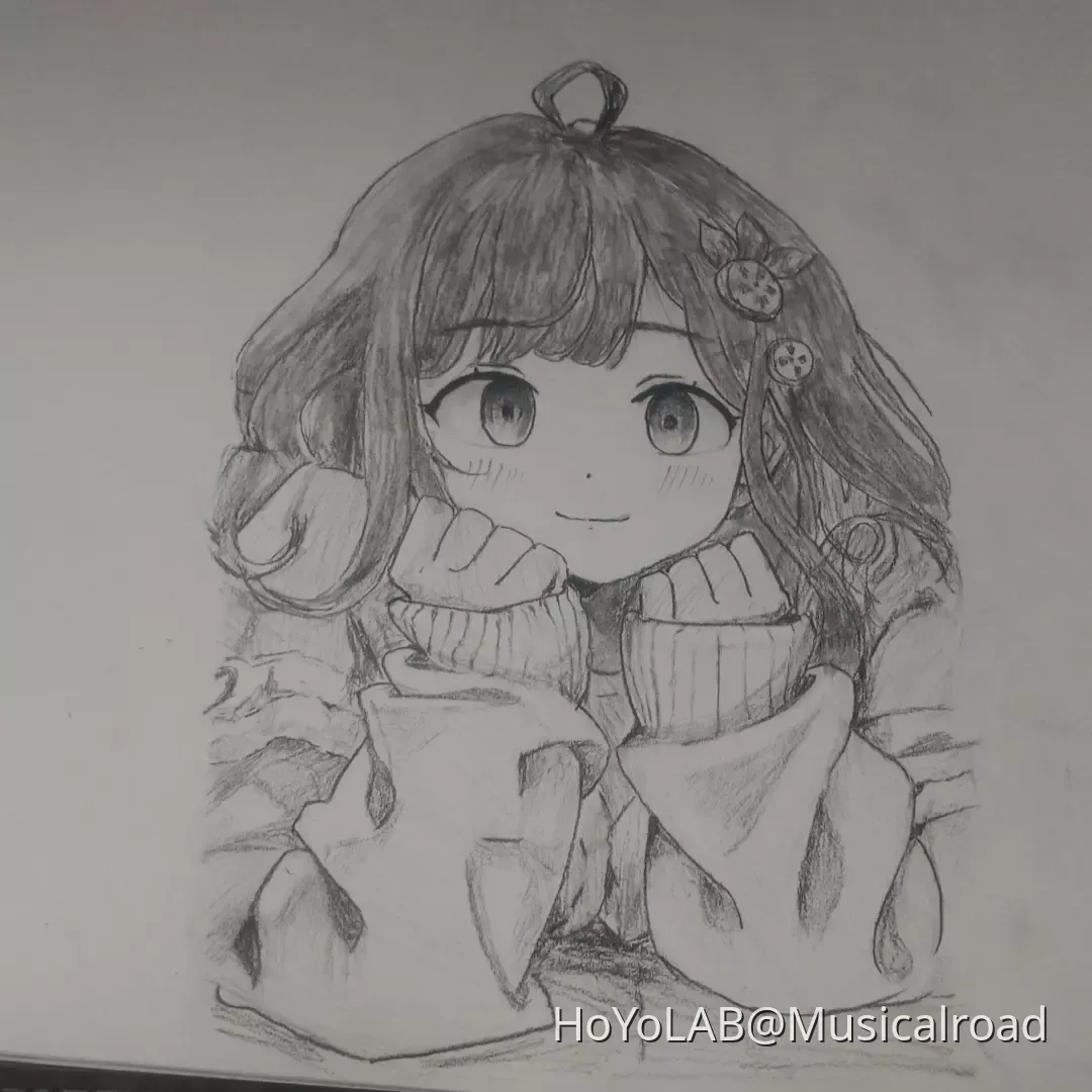Random anime drawing by Musical Road | HoYoLAB