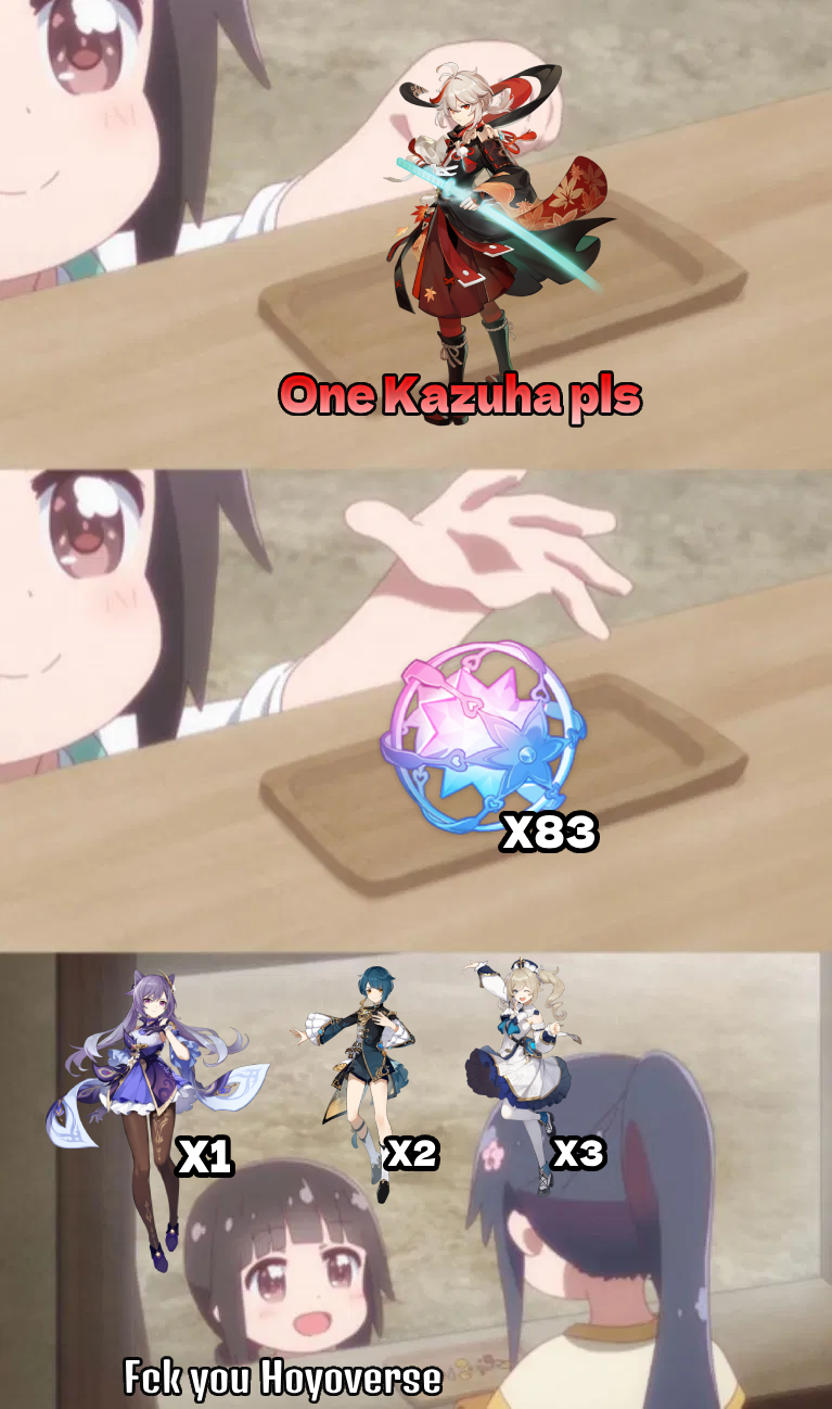 How my pulling session went for Kazuha Genshin Impact | HoYoLAB