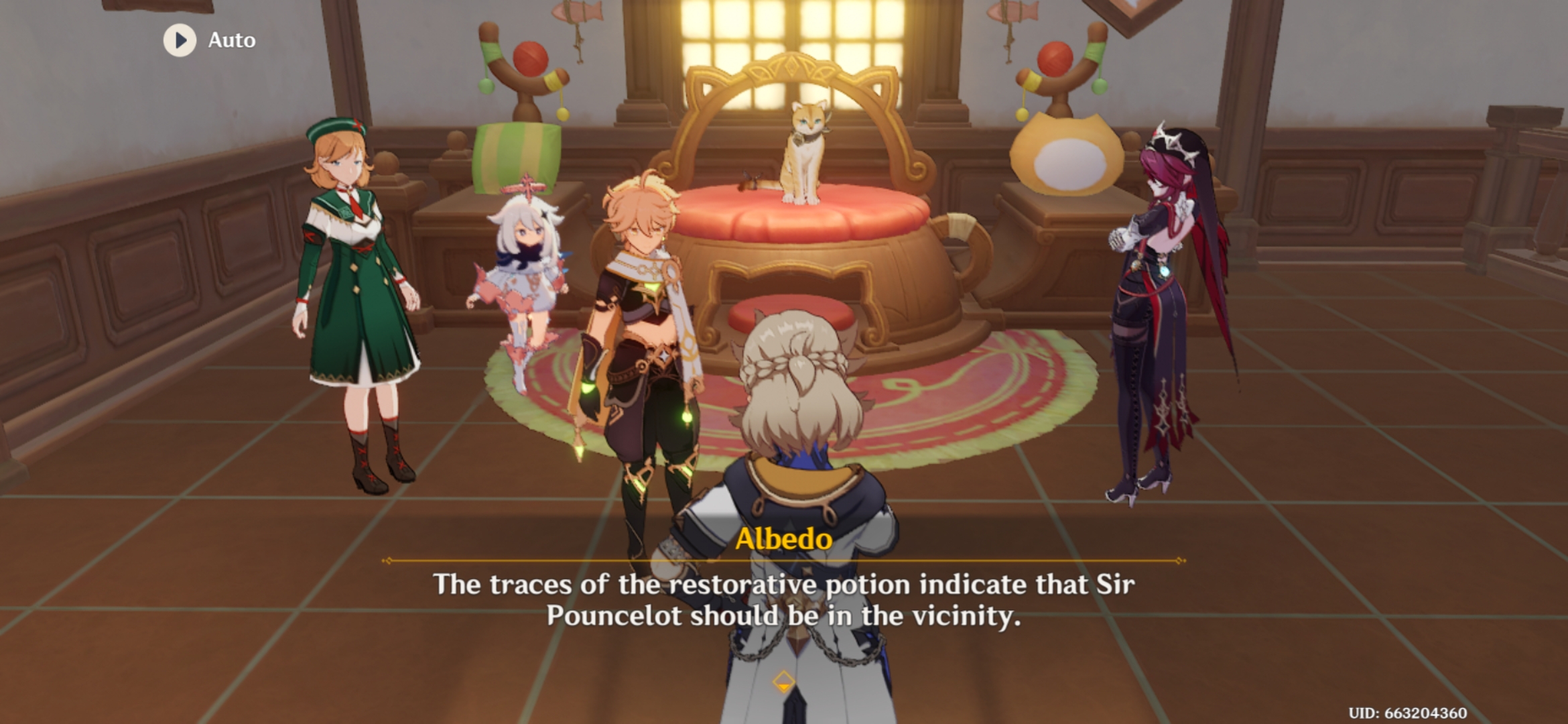 Albedo screenshots from event & teapot Genshin Impact | HoYoLAB