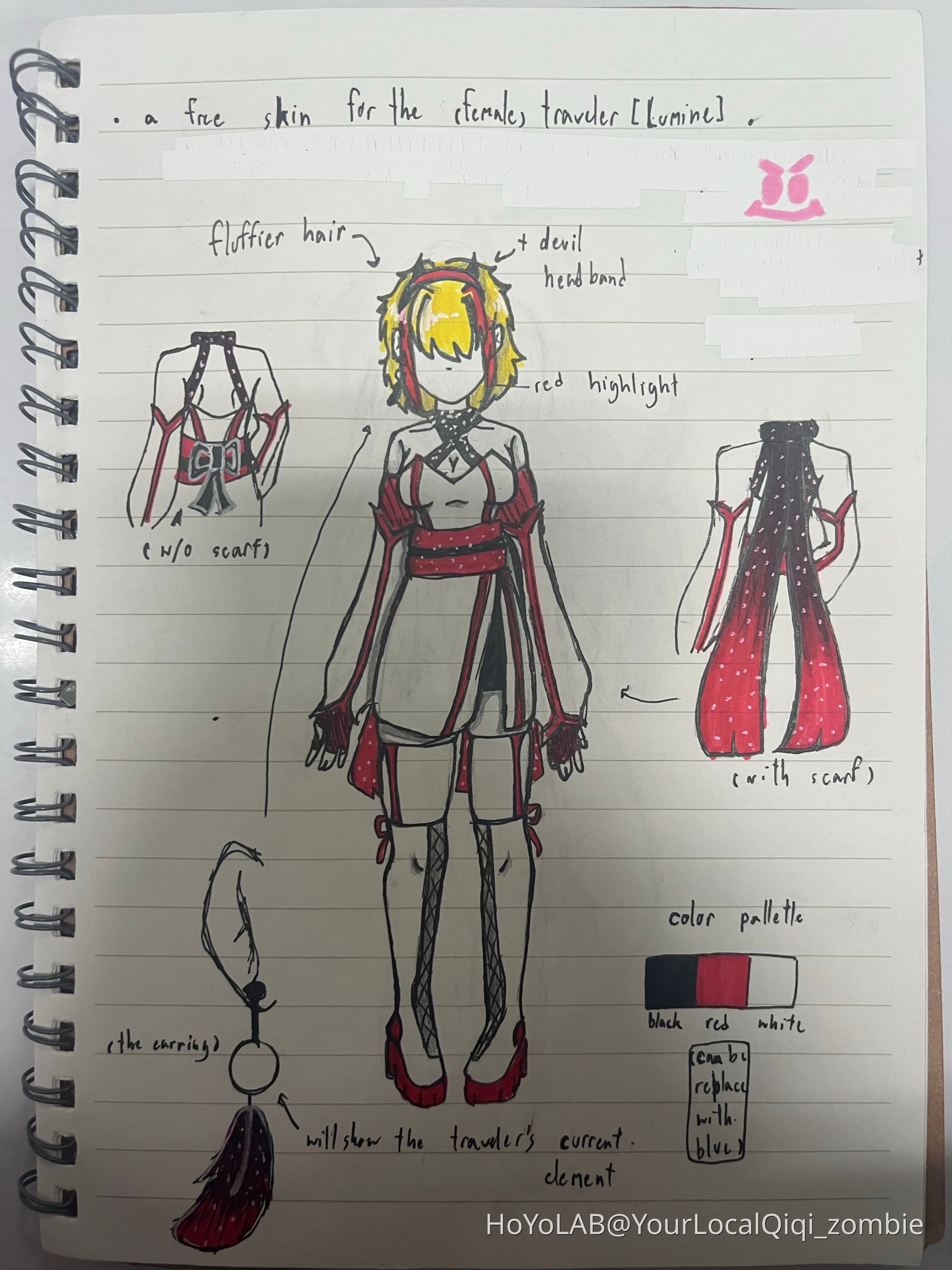 Lumine skin(?) + 5* Kaiza (Read desc) Genshin Impact | HoYoLAB