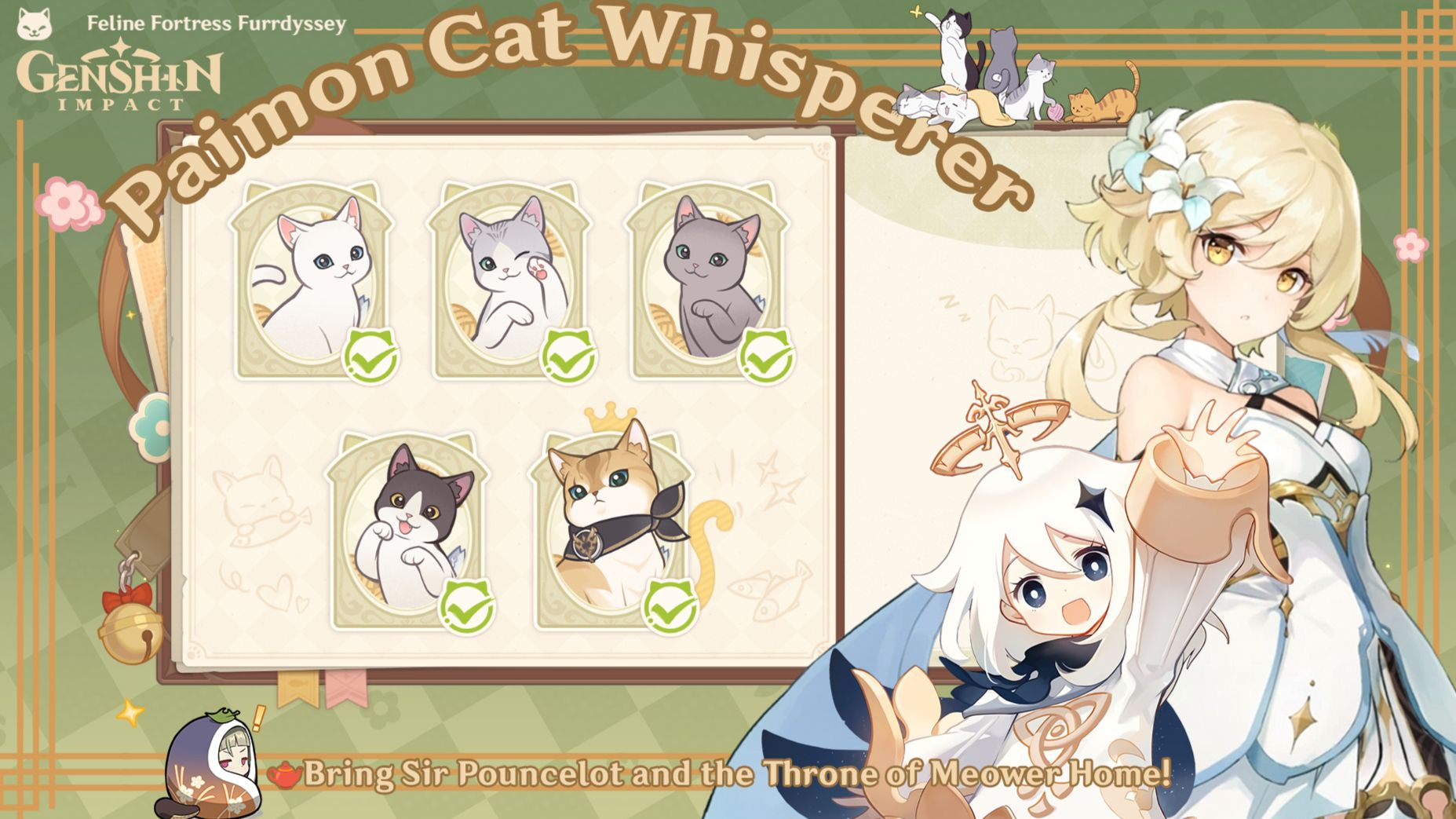 🐾Traveler's Journal: Paimon Cat Whisperer🐾 Genshin Impact | HoYoLAB