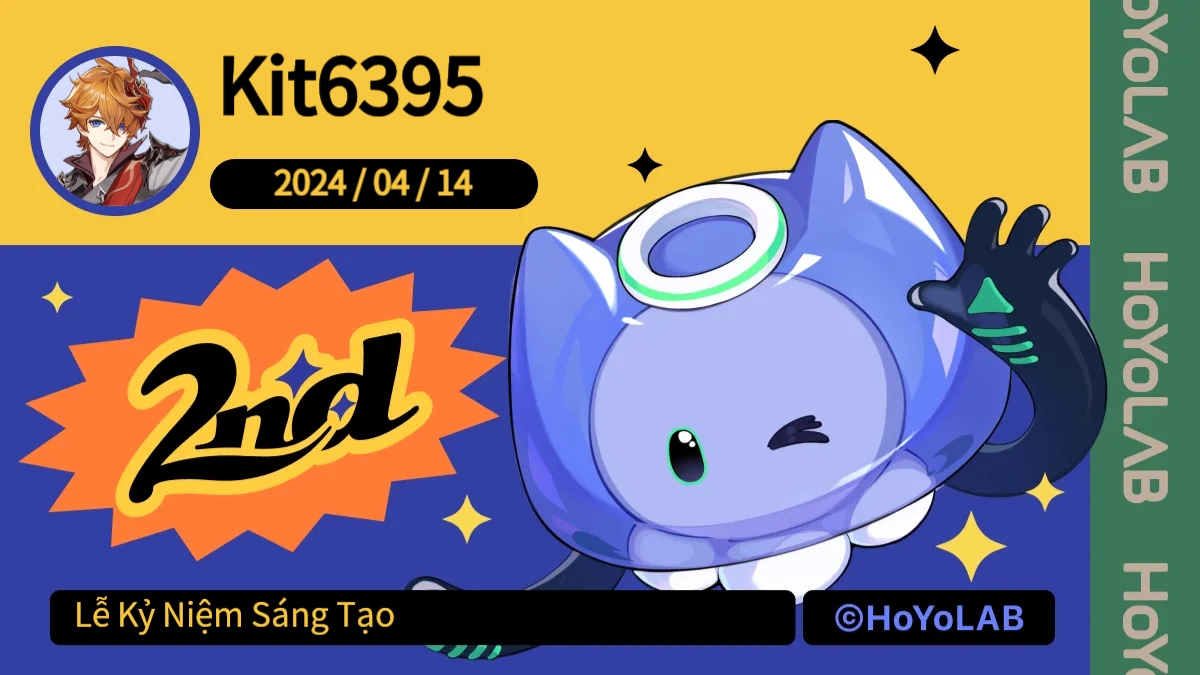 Chúc mừng kỉ niệm Hoyo | HoYoLAB