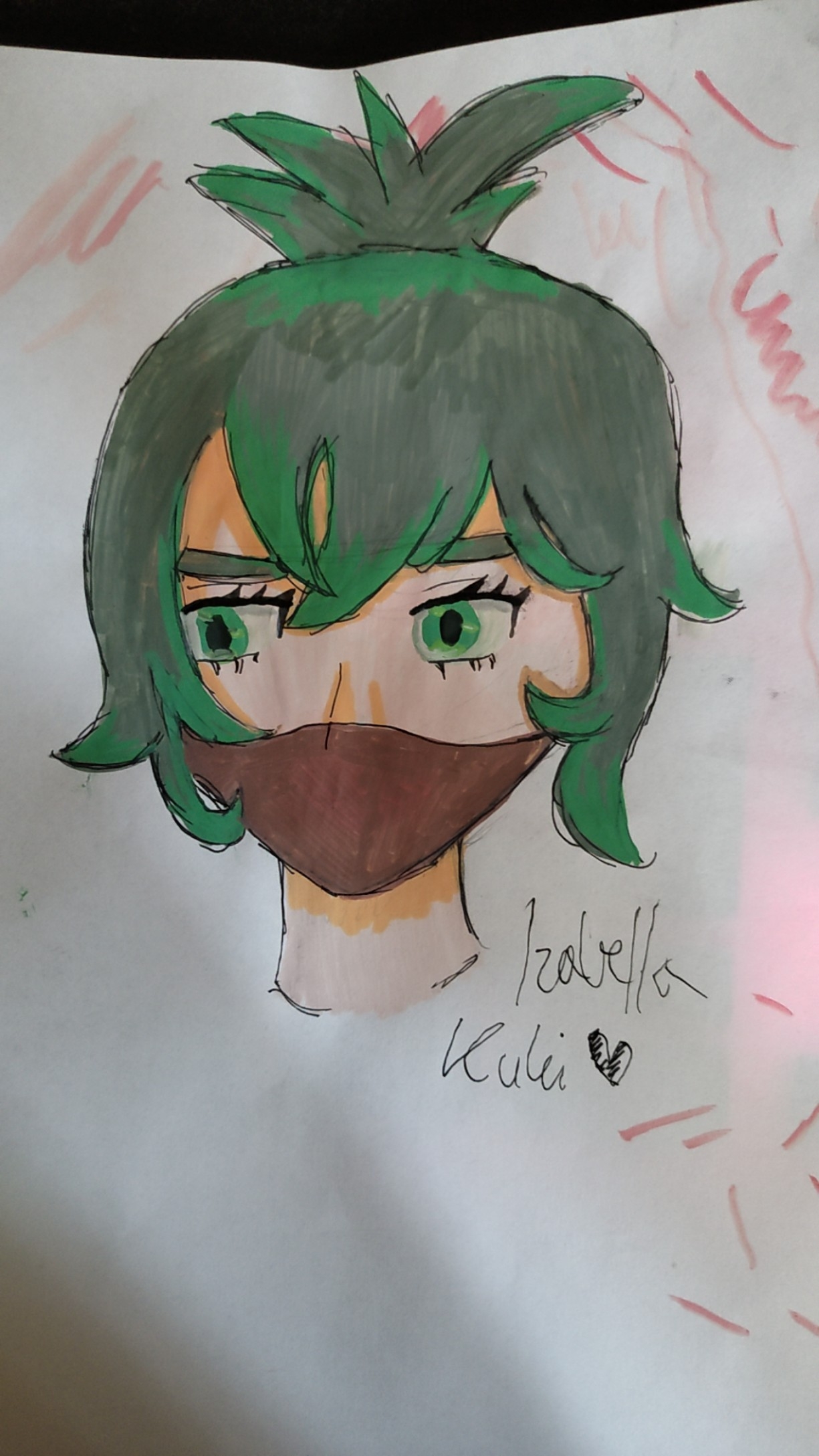 I draw Kuki (from memory 😅) Genshin Impact | HoYoLAB