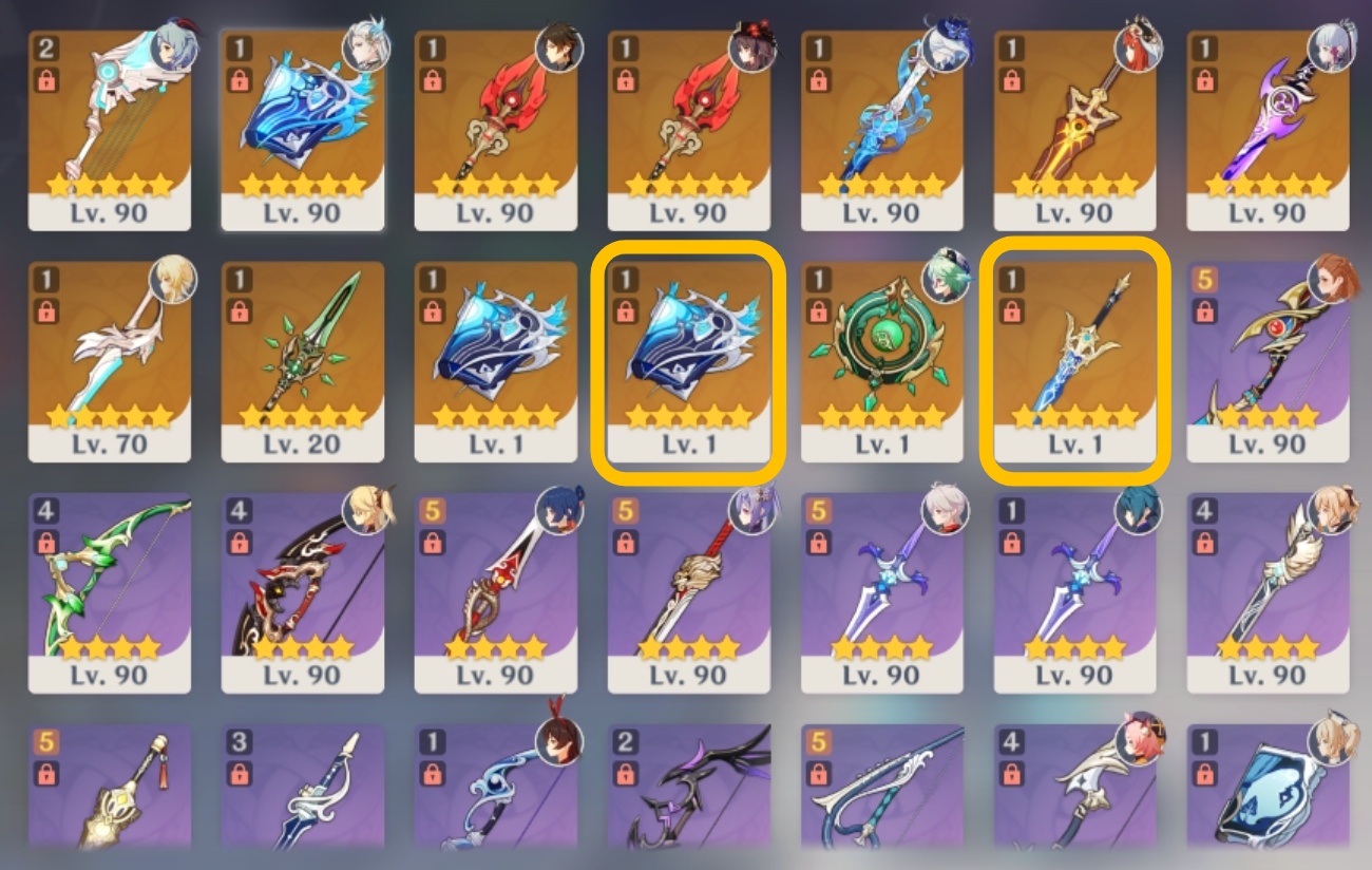 I legit never expected to get so lucky on weapon banner.. Genshin ...