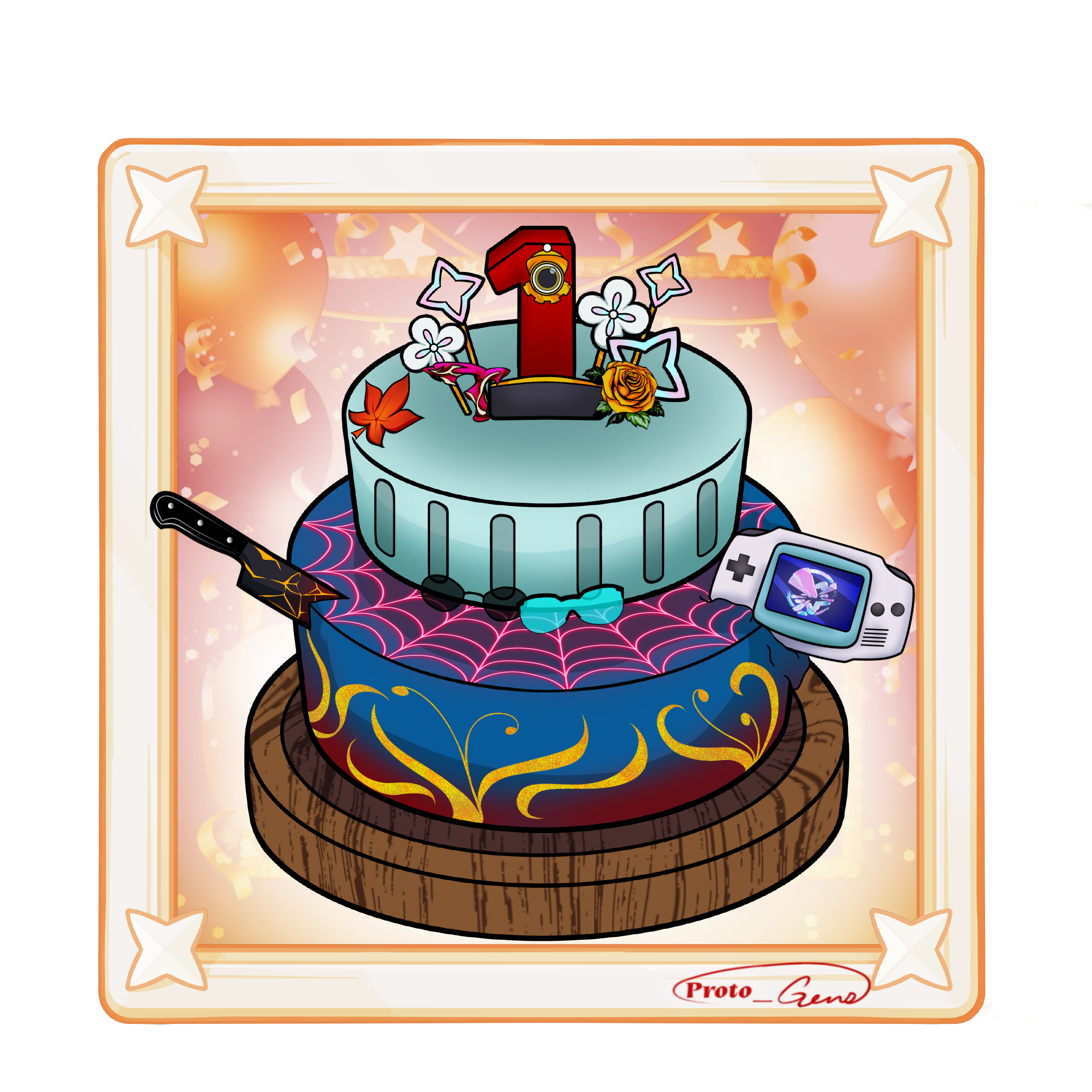 Honkai 1 year anniversary cake Honkai: Star Rail | HoYoLAB