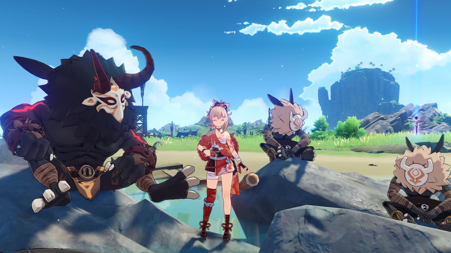 Yoimiya made some new friends~ Genshin Impact | HoYoLAB