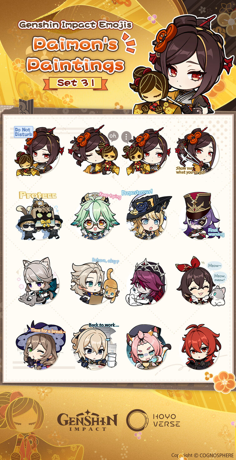 new emotes 😍 Genshin Impact | HoYoLAB