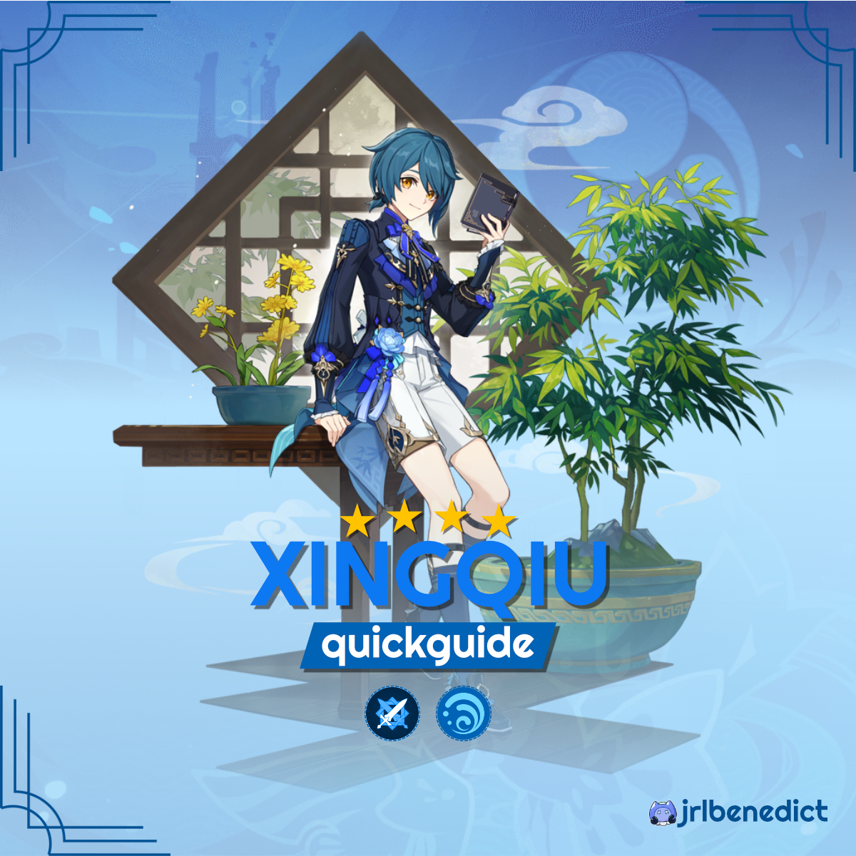 Xingqiu Build Quickguide | Genshin Impact (Ver 4.5) Genshin Impact ...