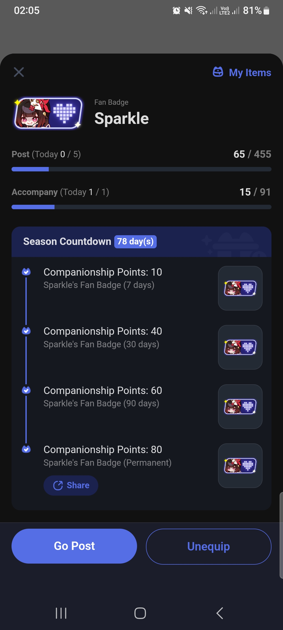 daily sparkle 15th final Honkai: Star Rail | HoYoLAB