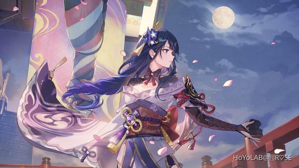 Raiden shogun fan badge post#7 Genshin Impact | HoYoLAB