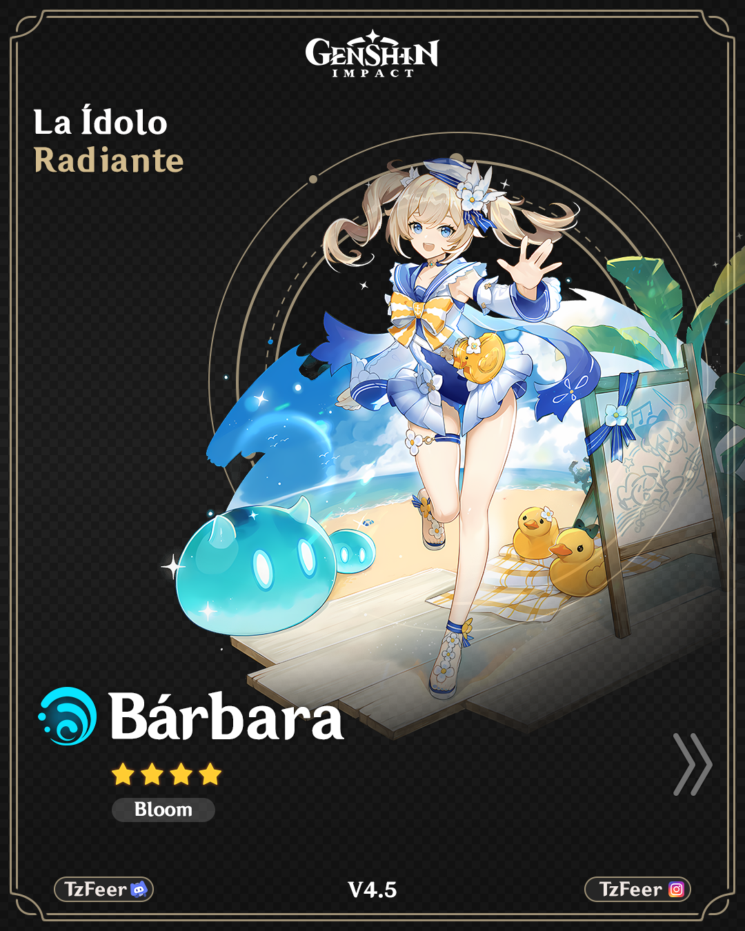 [Version 4.5] Bárbara: BLOOM Guía de personaje (Build Guide) Genshin ...