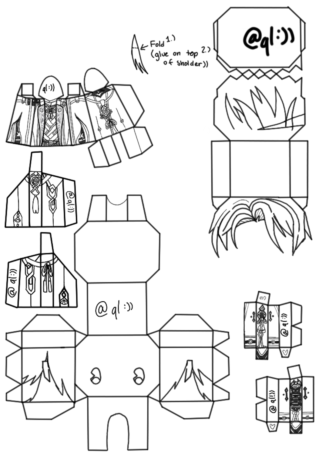 Here Is The Ayato Template From That One Post 3 Genshin Impact HoYoLAB Here Is The Ayato Template From That One Post 3 Genshin Impact HoYoLAB