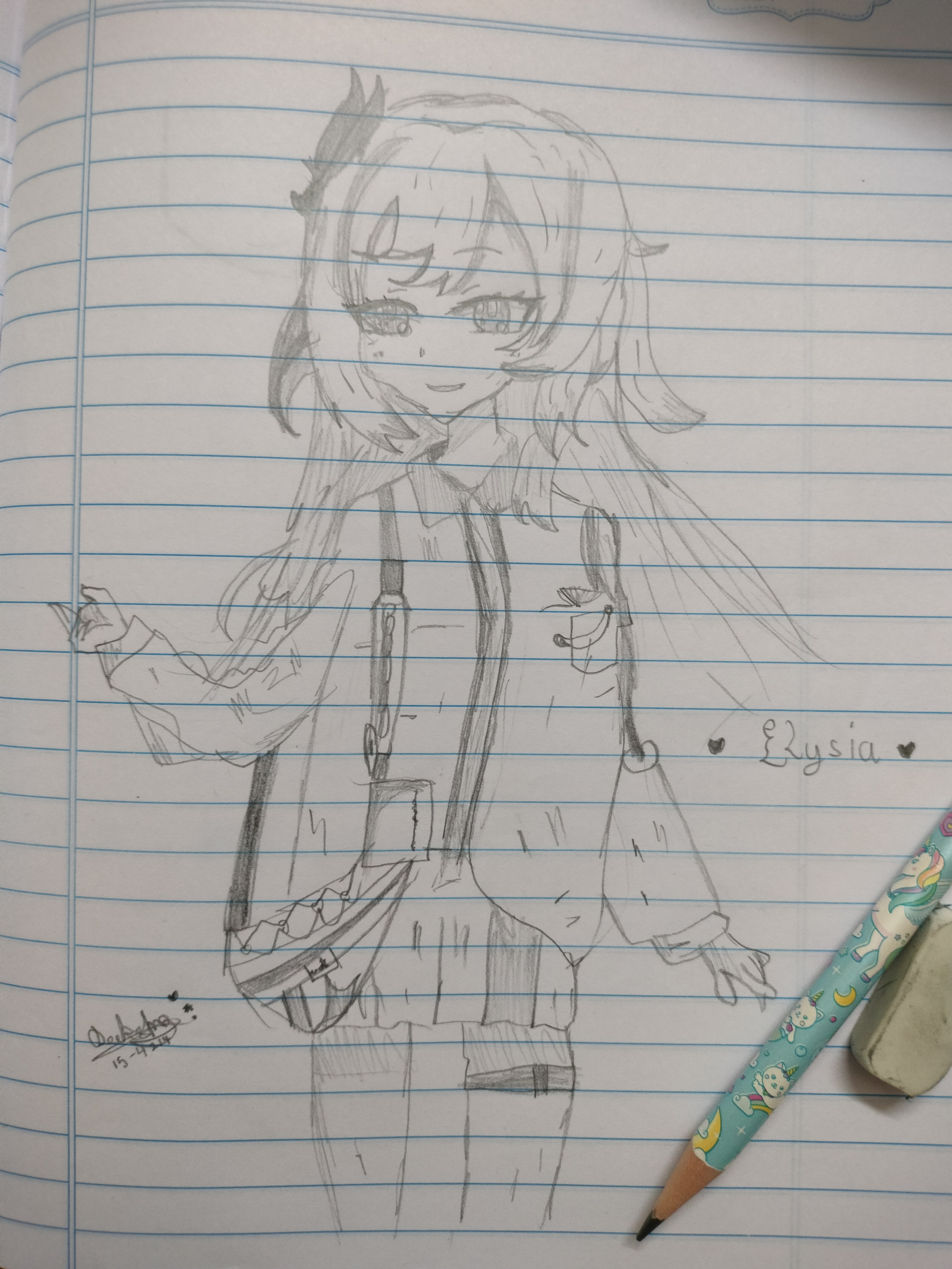 Elysia Fan art *~* | Honkai impact Honkai Impact 3rd | HoYoLAB