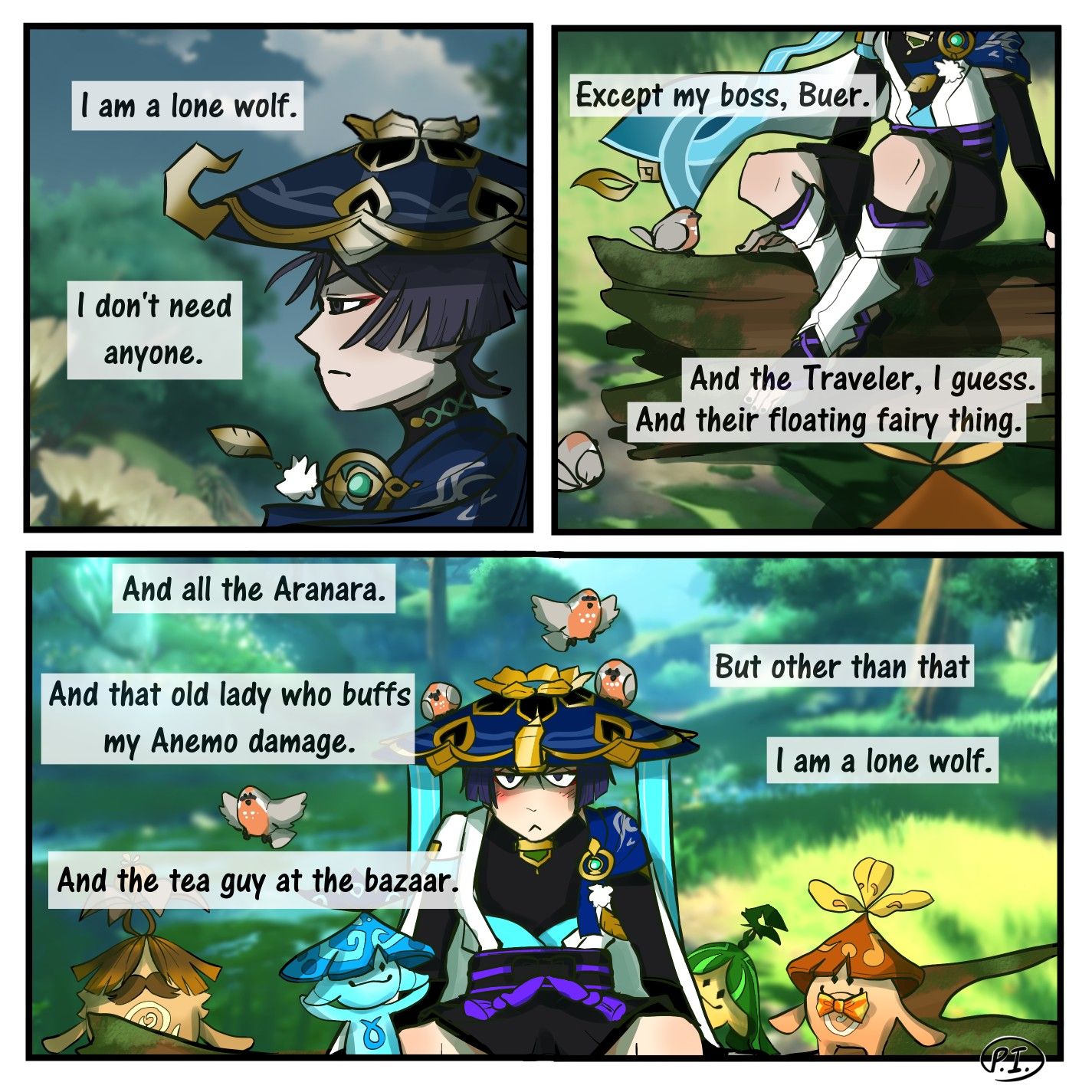 Aranara memes to forget the trauma they bring Genshin Impact | HoYoLAB