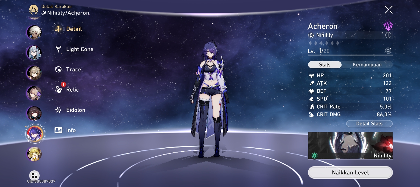 Acheron!!! Honkai: Star Rail | HoYoLAB