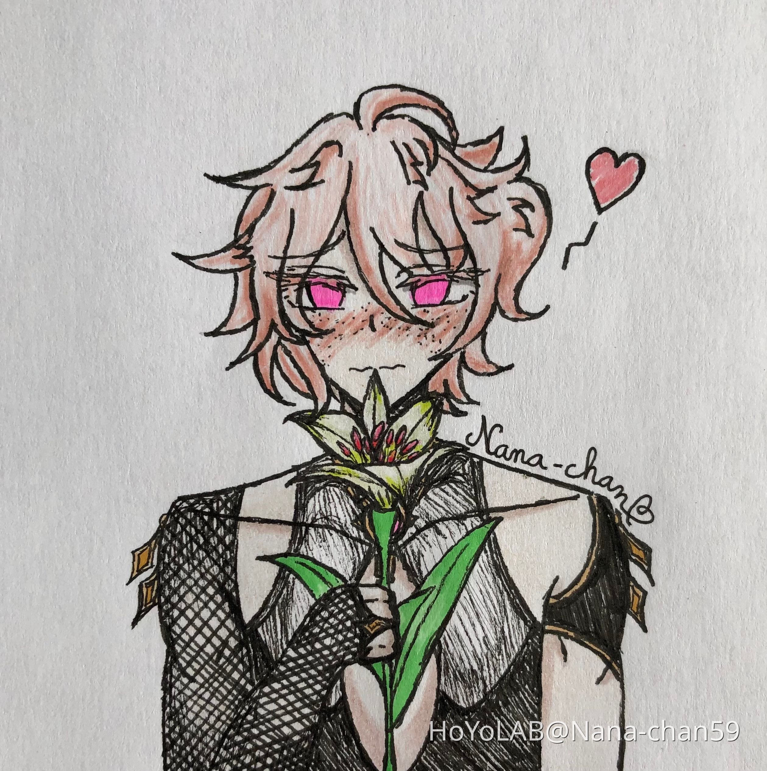 (Encore) un petit dessin de mon oc Ultio >///