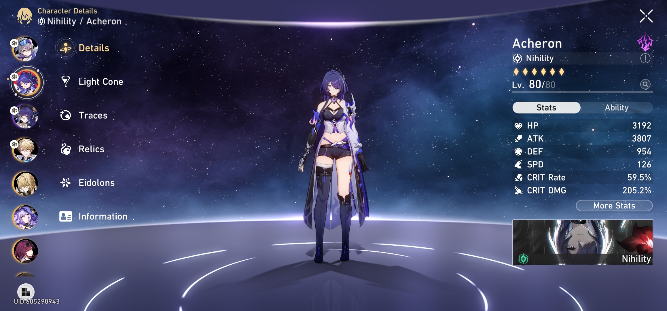 Current Acheron Build!!! V2 Honkai: Star Rail | HoYoLAB