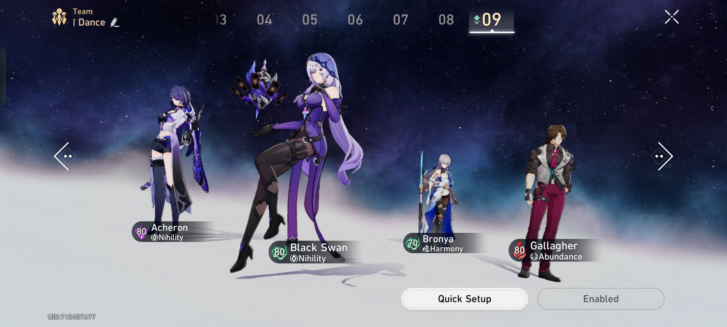 Current Acheron team Honkai: Star Rail | HoYoLAB